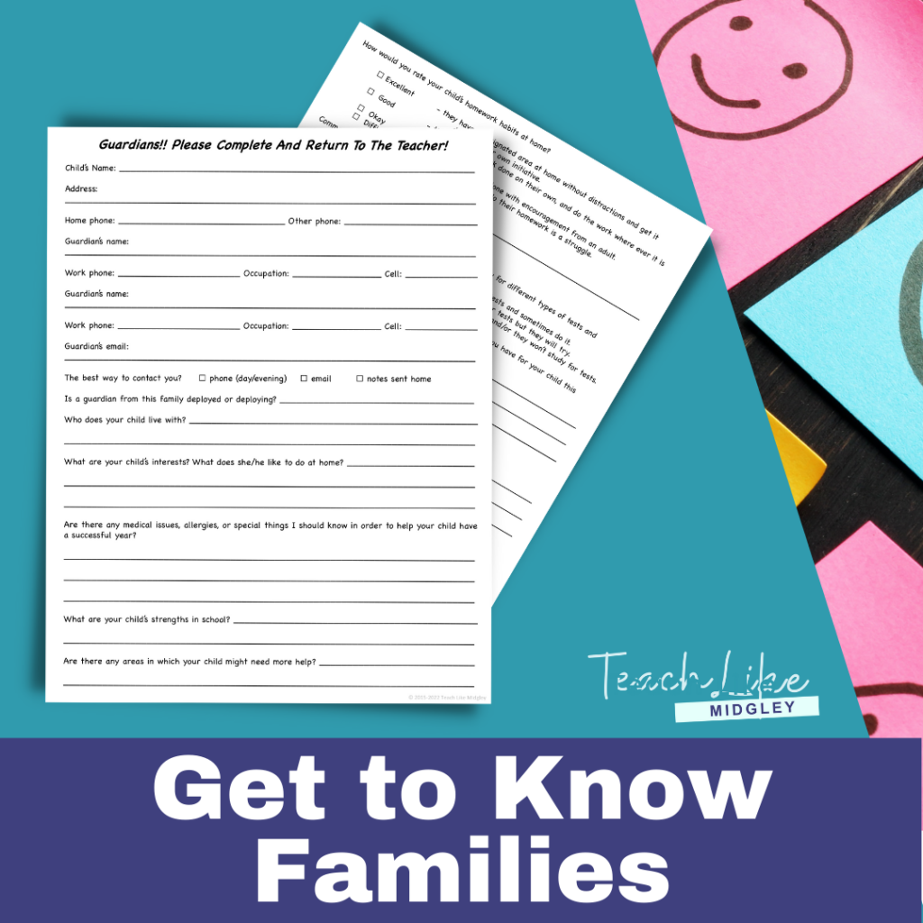 Back to School: Parent and Student Editable Survey Pack | Made By Teachers