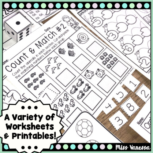 Kindergarten Counting And Cardinality Worksheets Activities And ...