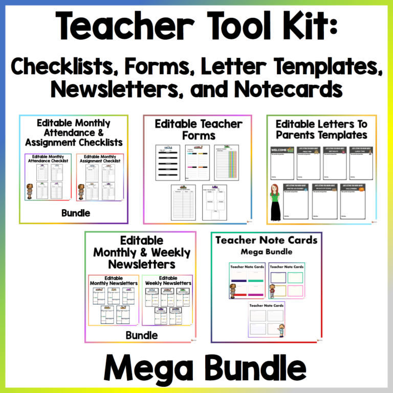 Teacher Tool Kit Bundle | Made By Teachers