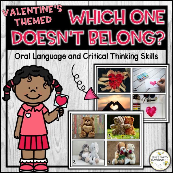 Valentine's Day Themed - Which One Doesn't Belong - Critical Thinking ...