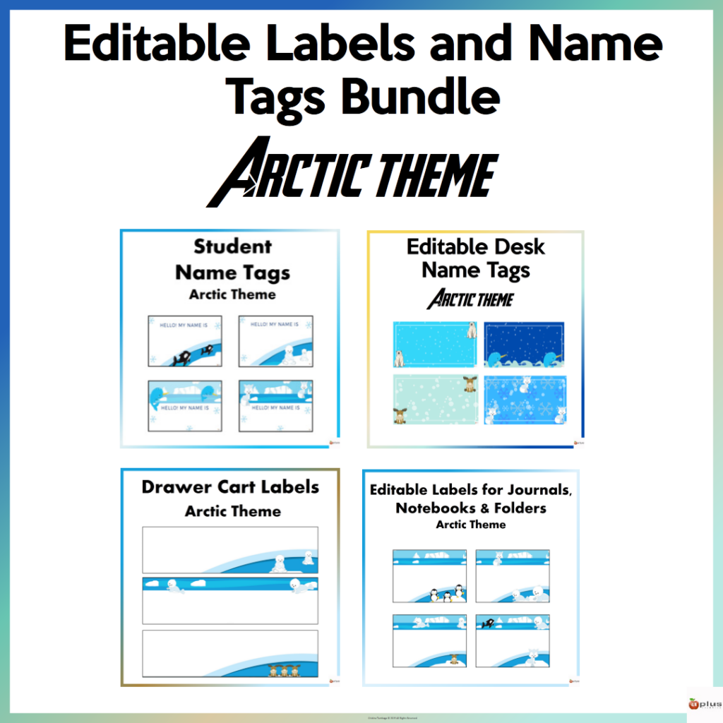 Safari Theme Tote Tray Labels | Made By Teachers