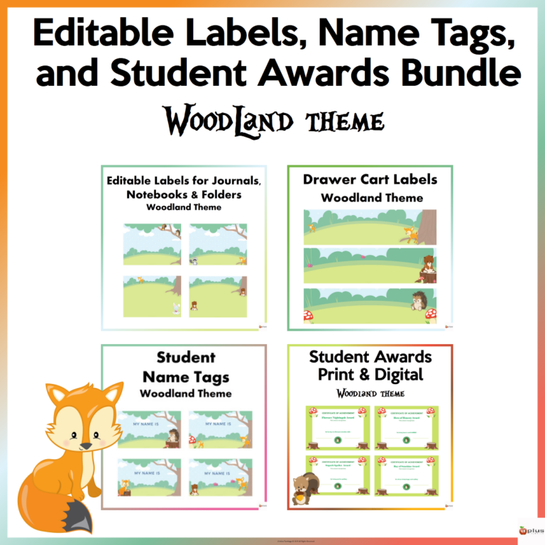 Editable Student Awards | Made By Teachers