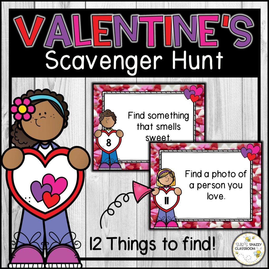 Digital Valentine's Day Scavenger Hunt | Distance Learning | Made By ...
