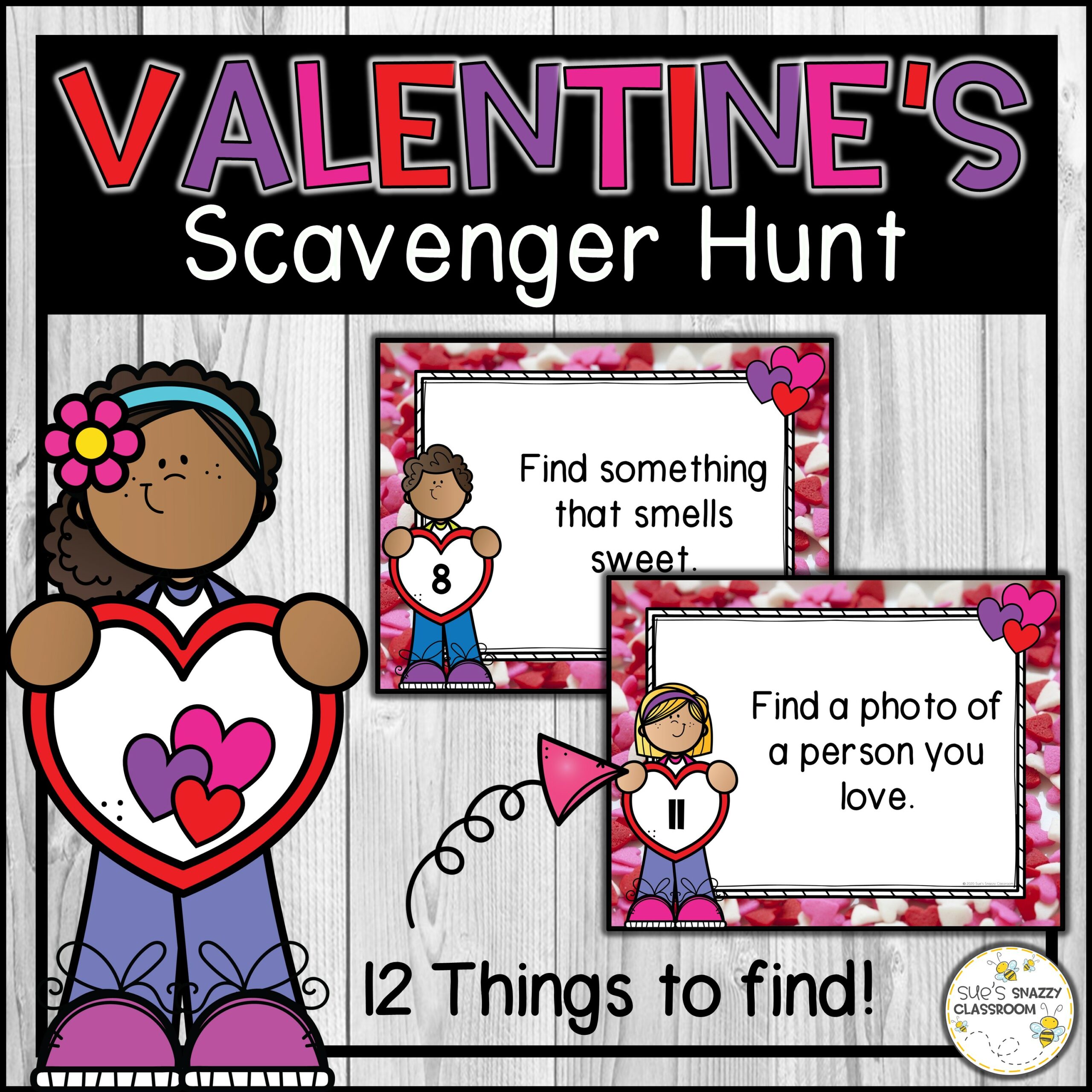 Digital Valentine's Day Scavenger Hunt | Distance Learning | Made By ...