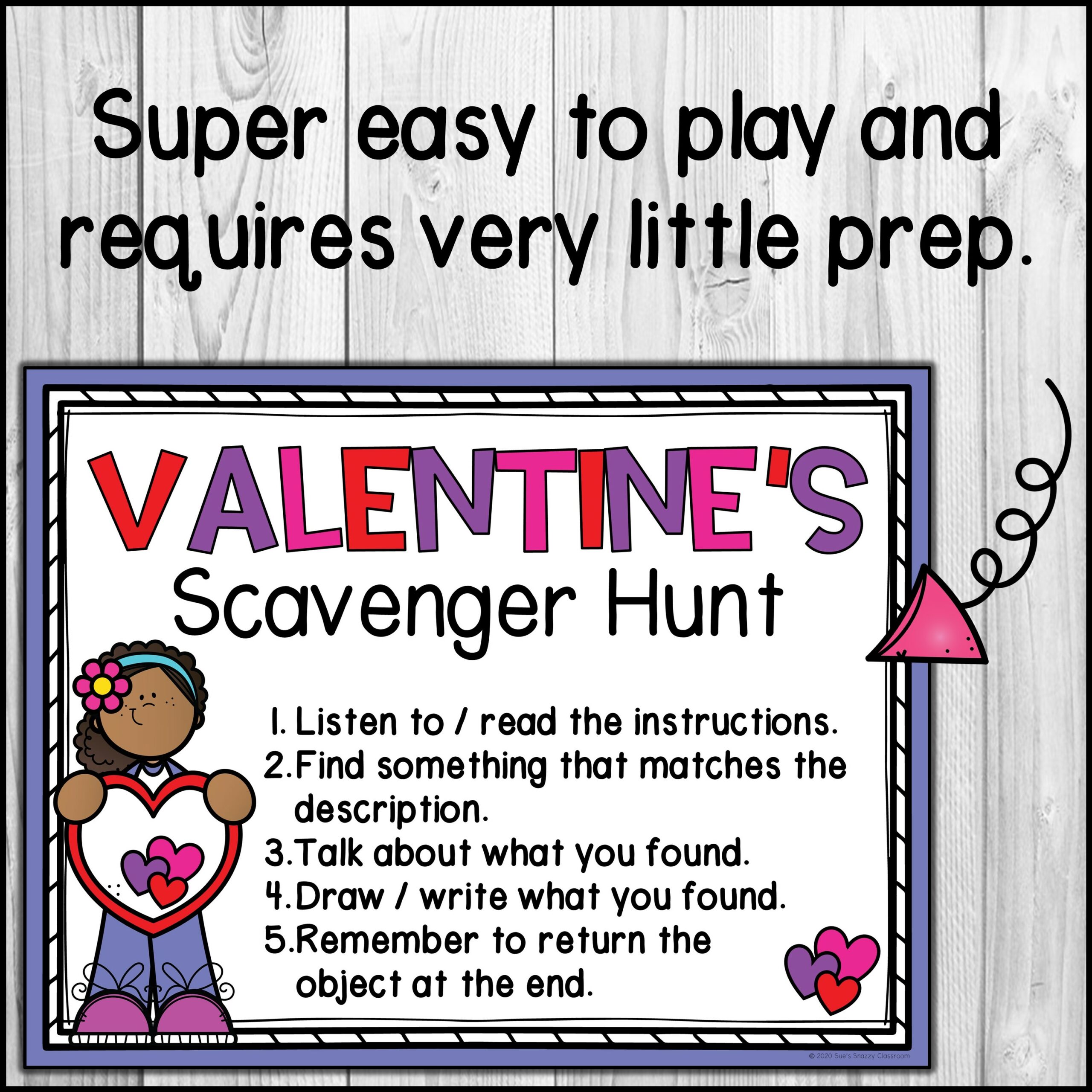 Digital Valentine's Day Scavenger Hunt | Distance Learning | Made By ...