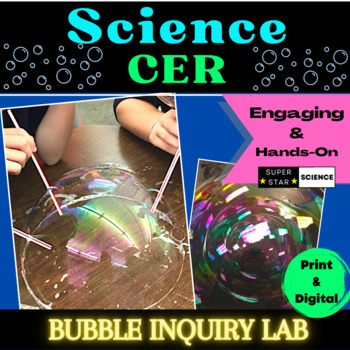 Science Inquiry Bubble Experiment Hands-On Middle School Lab + CER ...