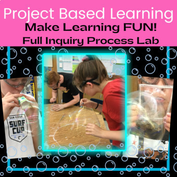 Science Inquiry Bubble Experiment Hands-On Middle School Lab + CER ...