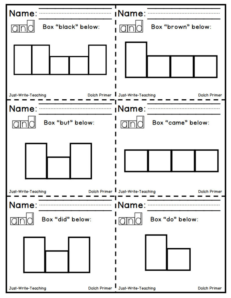 Primer Sight Word Task Cards | Made By Teachers