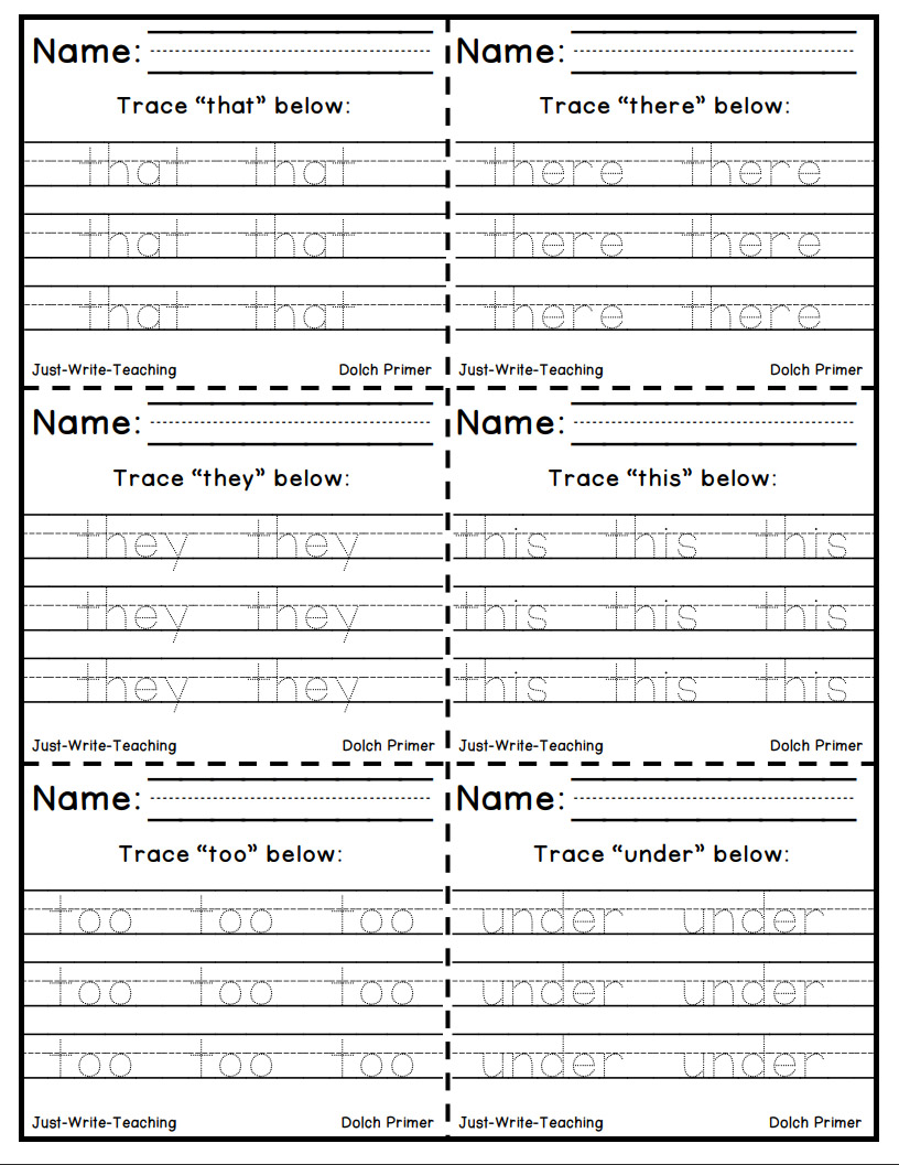 Primer Sight Word Task Cards | Made By Teachers