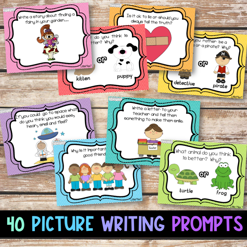 40 Picture Writing Prompts - Creative Informative Persuasive Writing ...