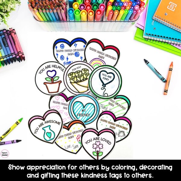 World Kindness Day Coloring Pages | Made By Teachers