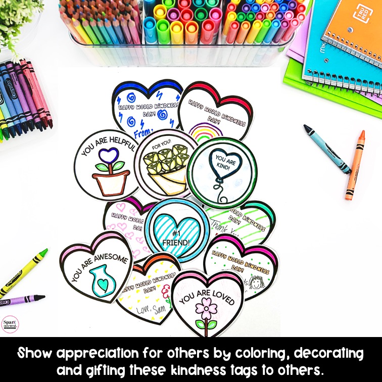 World Kindness Day Coloring Pages | Made By Teachers