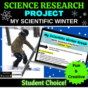 The Science of Winter Research & Creativity Project Middle School NGSS ...