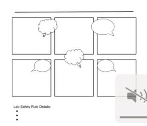 Science Lab Safety Comic Strip Project Middle School STEM Activity NGSS ...