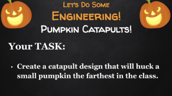 Halloween Engineering Challenge Candy Pumpkin Catapults STEM Activity ...