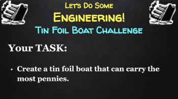 Tin Foil Boats EZ STEM Engineering Challenge Activity Middle School ...
