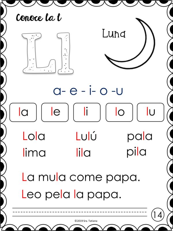 Spanish Reading Book for Beginners | Libro de Lectura Inicial | Made By ...