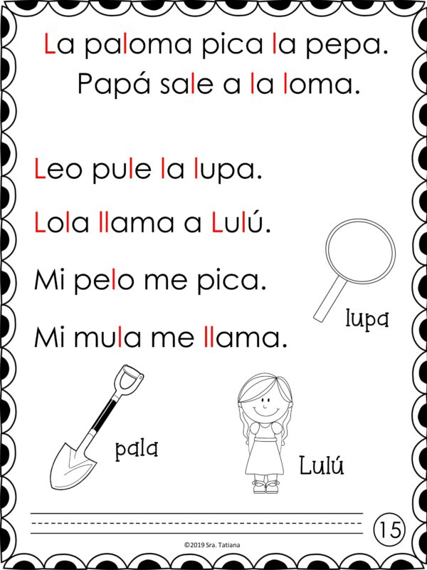 Spanish Reading Book for Beginners | Libro de Lectura Inicial - Made By ...