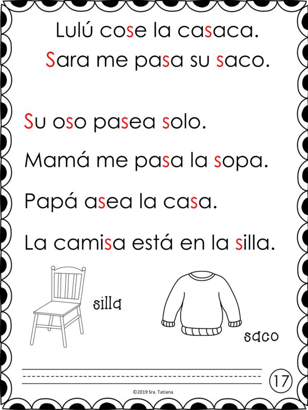 Spanish Reading Book for Beginners | Libro de Lectura Inicial | Made By ...