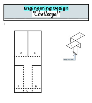 Middle School STEM Activity Engineering Challenge EZ Paper Helicopter ...