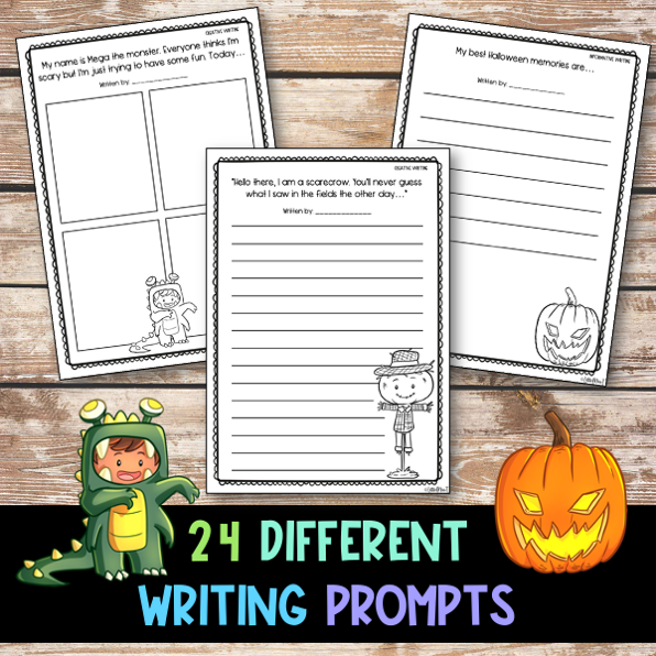 Fall Writing Paper Prompts - Creative Persuasive Informative - Autumn ...