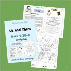 Us and Them Kidmin Lesson & Bible Crafts - Mark 9 | Made By Teachers