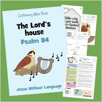 Psalm 84 - Kidmin Lesson & Bible Crafts + family study. | Made By Teachers