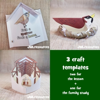 Psalm 84 - Kidmin Lesson & Bible Crafts + family study. | Made By Teachers