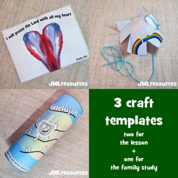 Psalm 111 - Kidmin Lesson & Bible Crafts + family study. | Made By Teachers