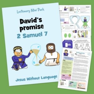 Davids Promise Kidmin Lesson & Bible Crafts - 2 Samuel 7 | Made By Teachers