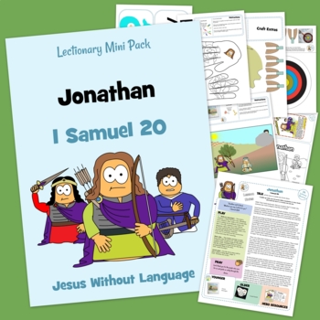 Jonathan Kidmin Lesson & Bible Crafts - 1 Samuel 20 | Made By Teachers
