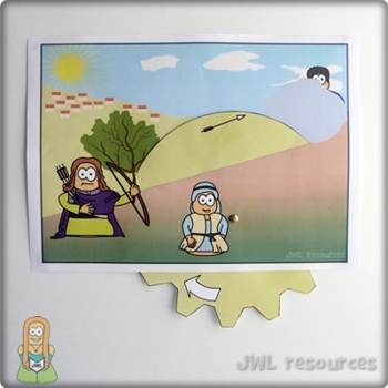 Jonathan Kidmin Lesson & Bible Crafts - 1 Samuel 20 | Made By Teachers