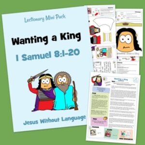 Wanting a King Kidmin Lesson & Bible Crafts - 1 Samuel 8 | Made By Teachers