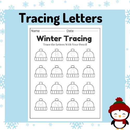 Winter Tracing Montessori Activities /Tracing Worksheets | Made By Teachers