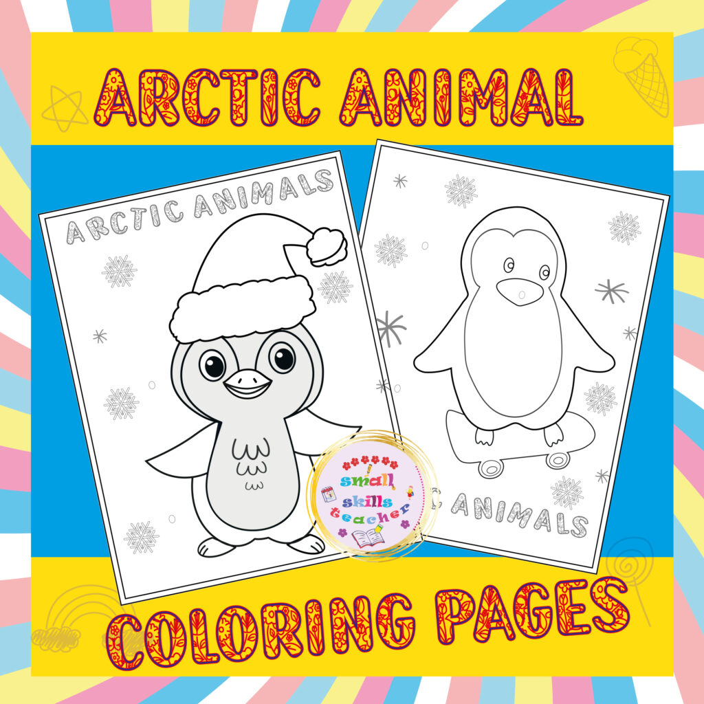 Arctic Animal coloring pages | Made By Teachers