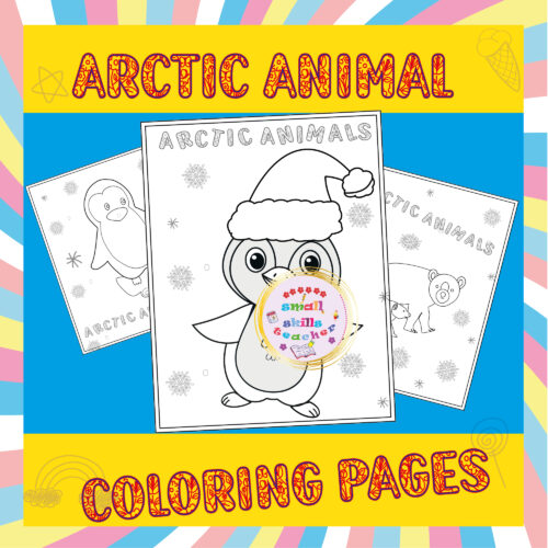 Arctic Animal coloring pages | Made By Teachers