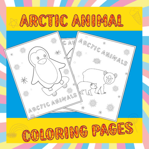 Arctic Animal coloring pages | Made By Teachers
