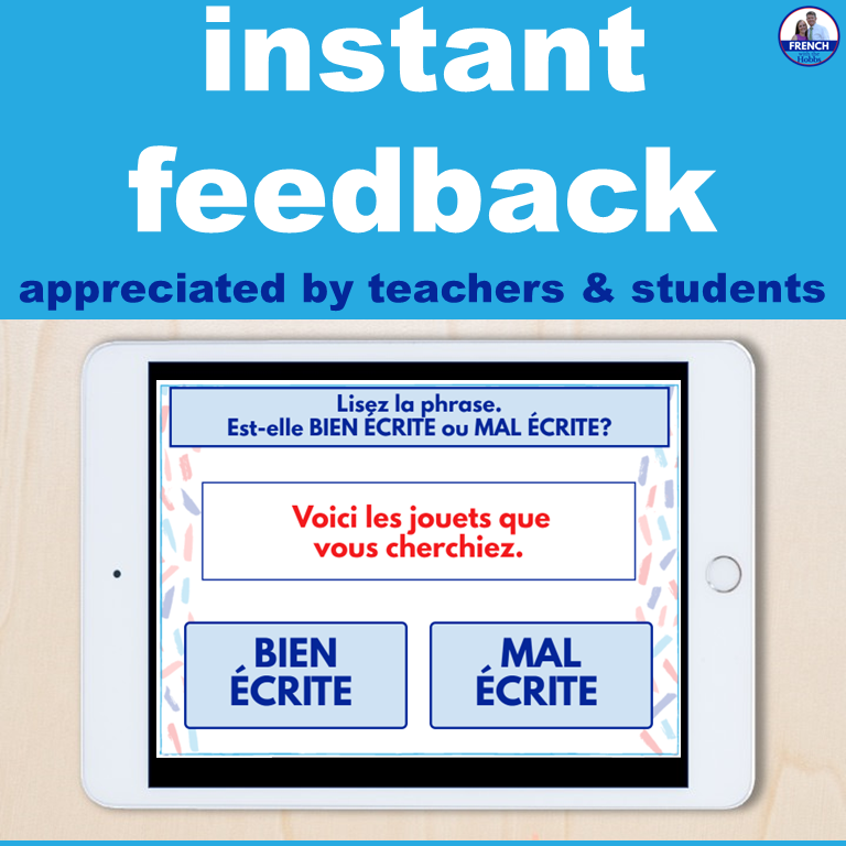 French Relative Pronouns qui que dont Boom™ Cards pronoms relatifs ...