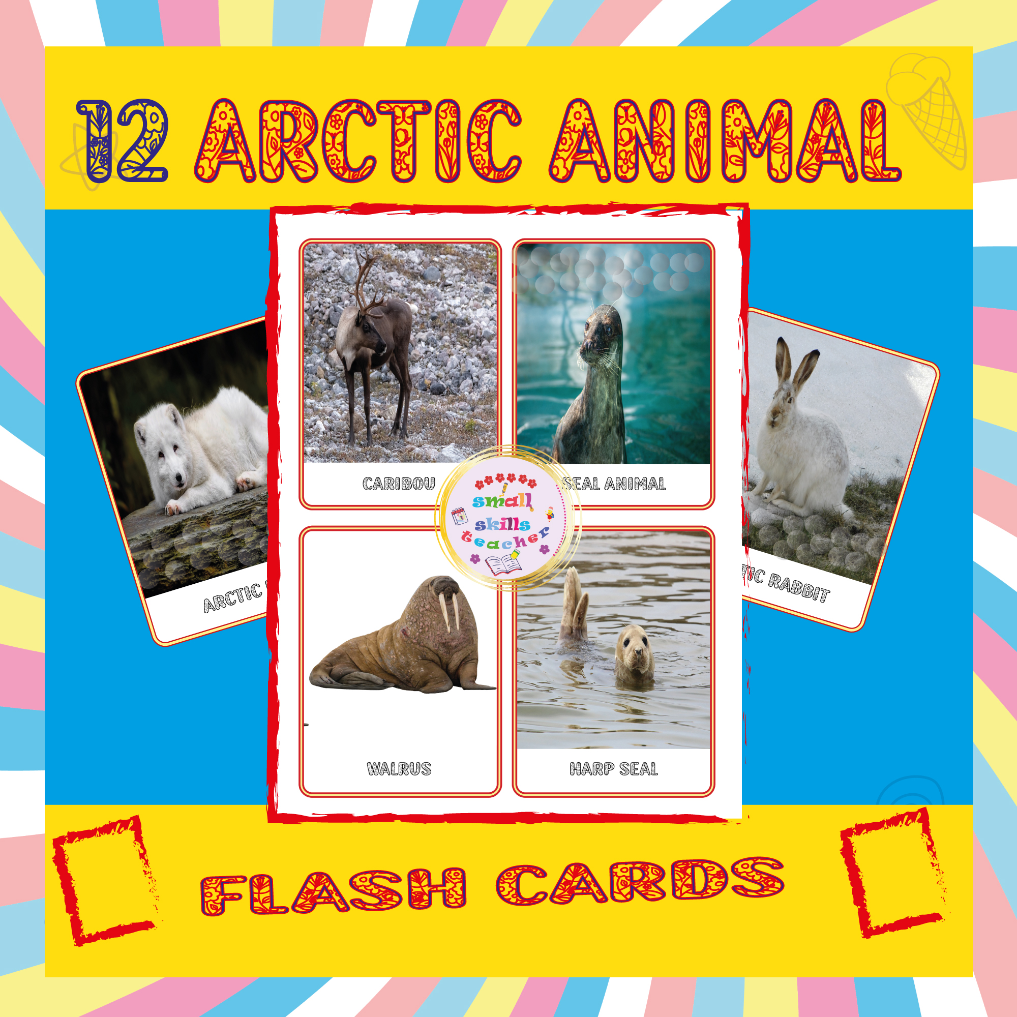 Arctic Animals Cards