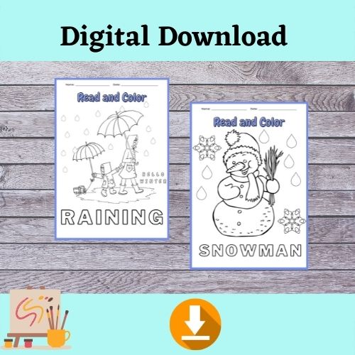 Winter Coloring Pages / Winter Break Activities | Made By Teachers