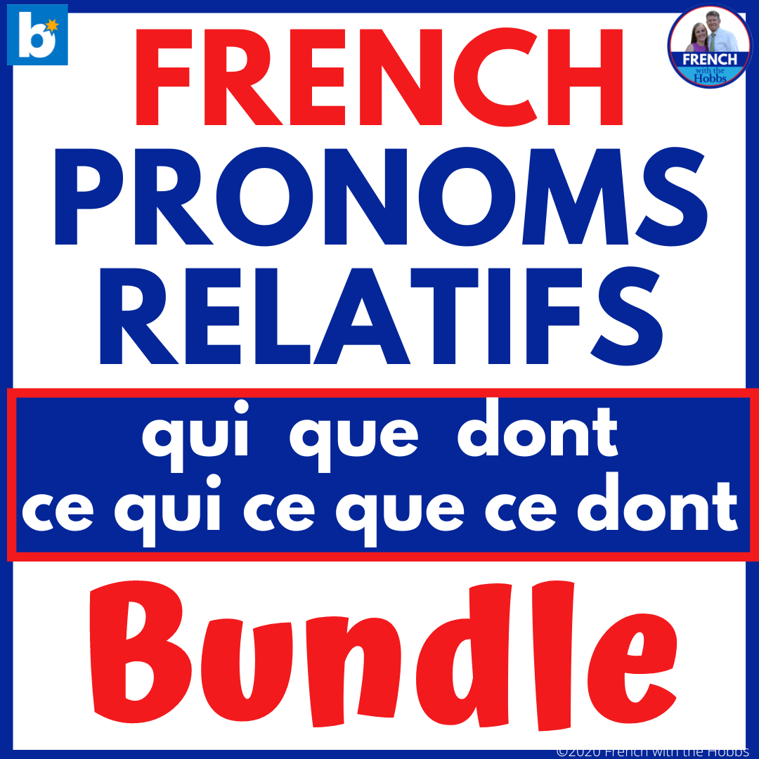 French Direct & Indirect Object Pronouns Game | Made By Teachers