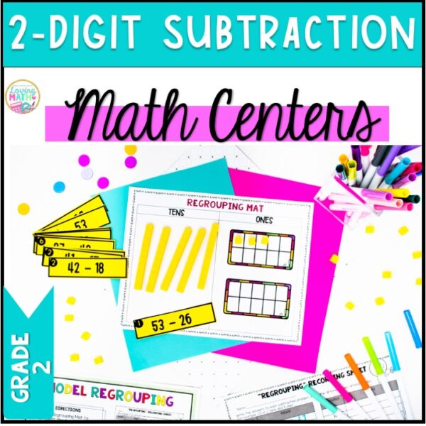 2 Digit Subtraction Math Games and Activities | Made By Teachers