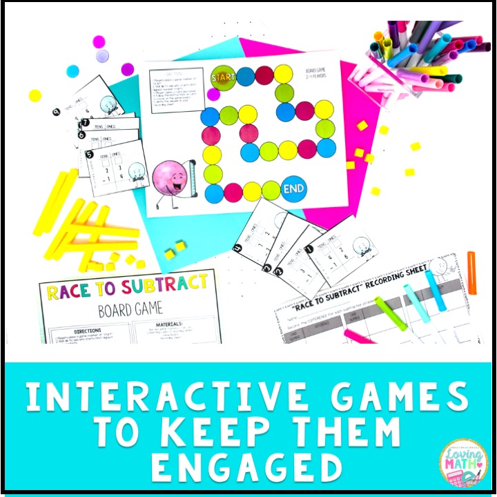 2 Digit Subtraction Math Games and Activities | Made By Teachers