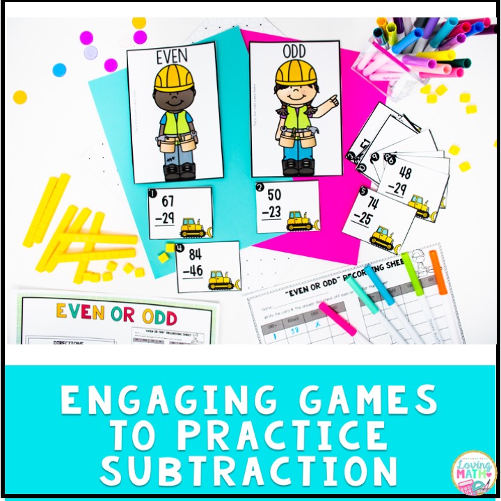 2 Digit Subtraction Math Games and Activities | Made By Teachers