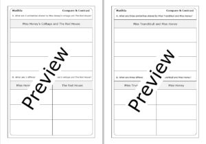 Roald Dahl "Matilda" worksheets | Made By Teachers