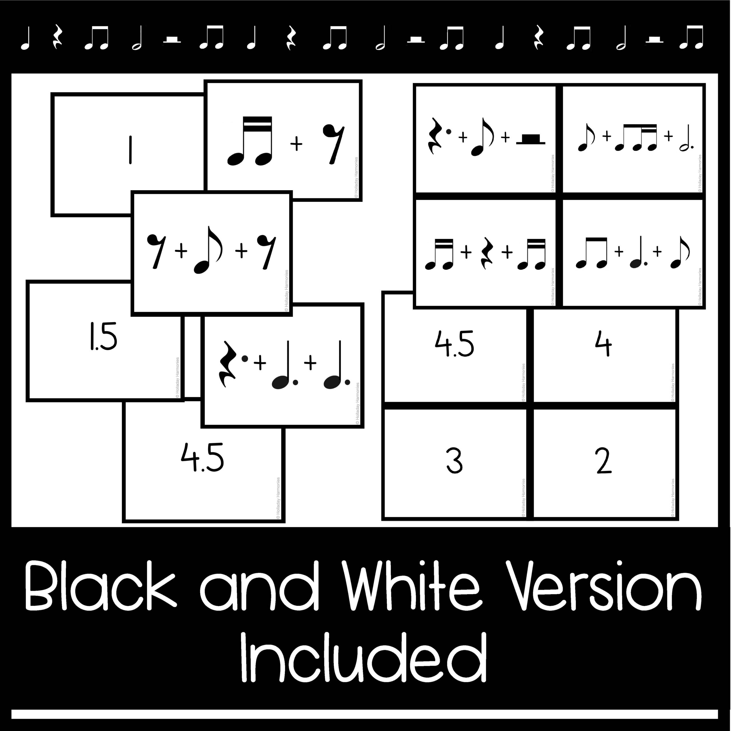 Rhythm Addition Math Equations - Level Five | Made By Teachers
