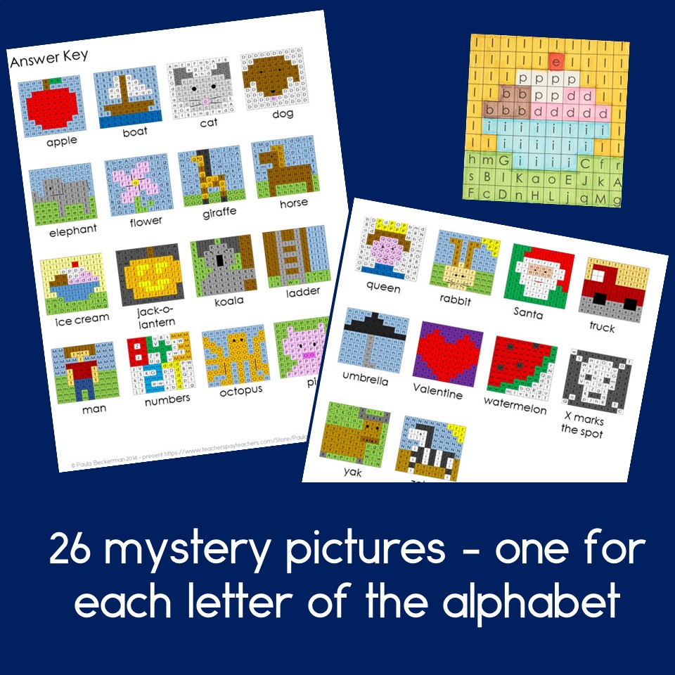 Color by Letter | Letter Recognition | Alphabet Recognition Worksheets ...
