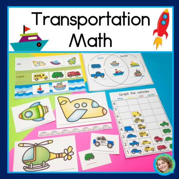 Transportation Math Centers with Graphing Sorting Venn Diagrams and ...