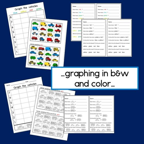 Transportation Math Centers with Graphing Sorting Venn Diagrams and ...