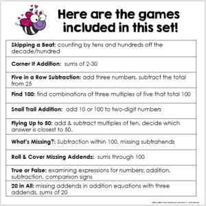 Valentines Day Math Games for Second Grade | Made By Teachers